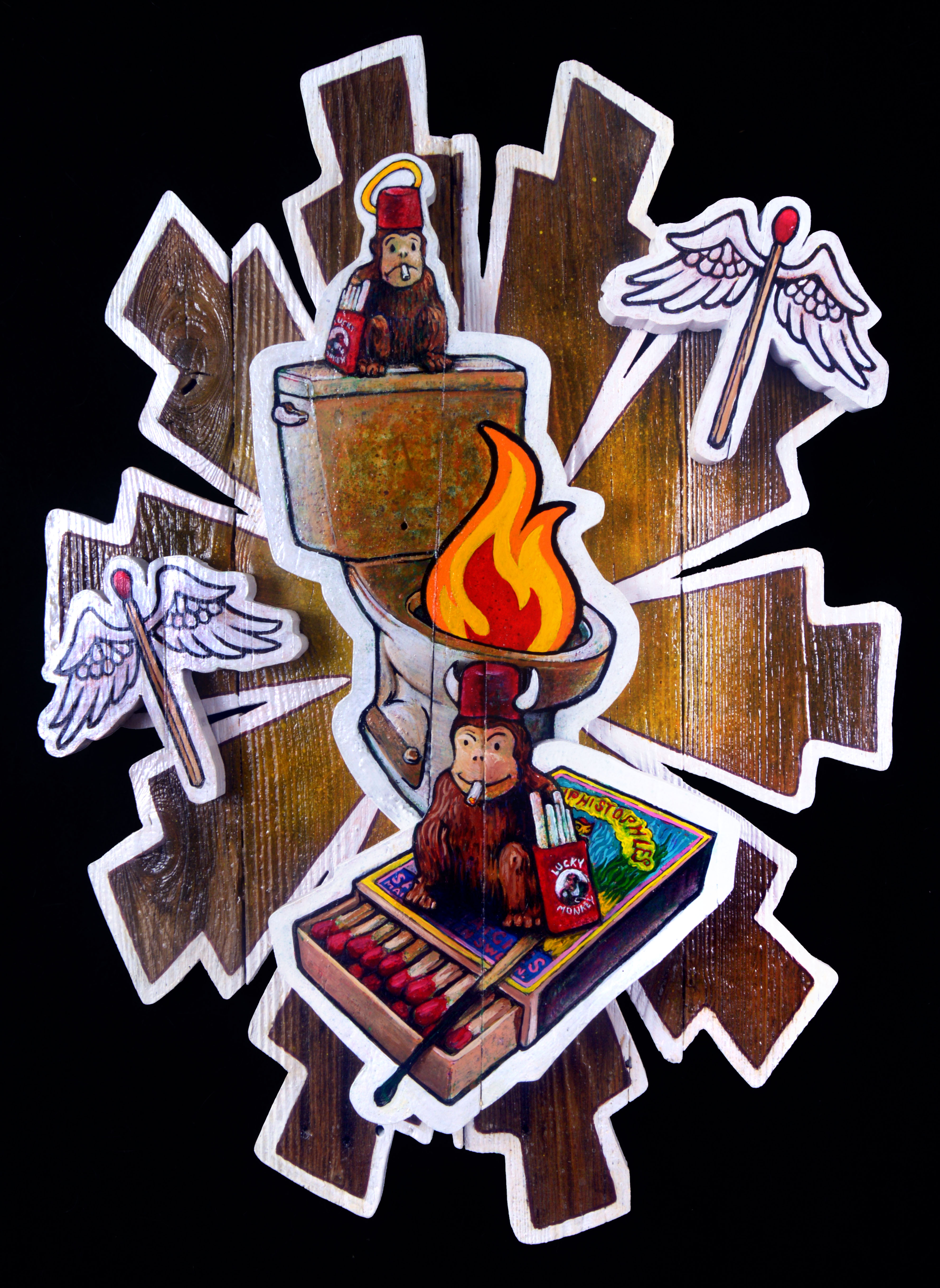 shit_fire_HI – High End Low Brow Pop Art
